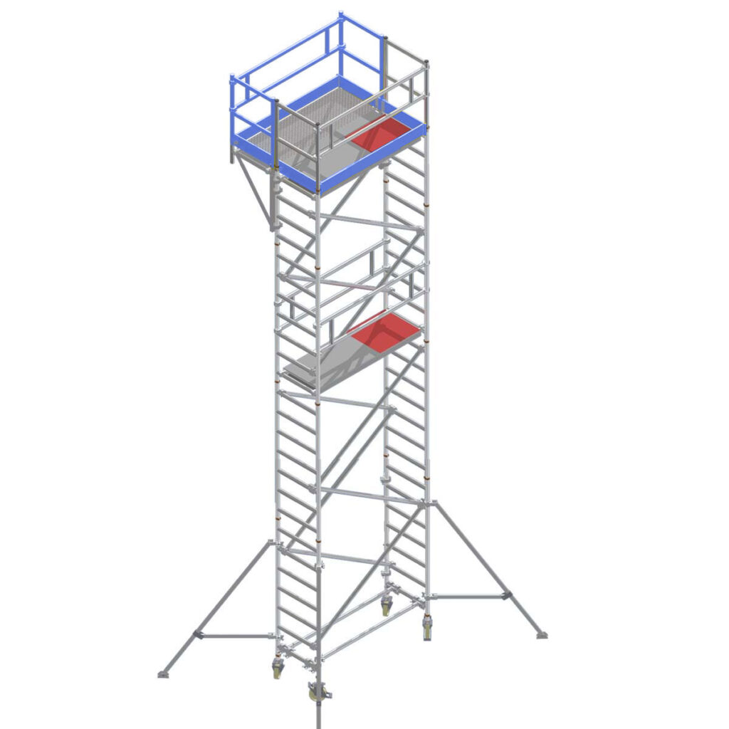 Mobile Scaffold Tower with Cantilever Platform – CPA Enterprises